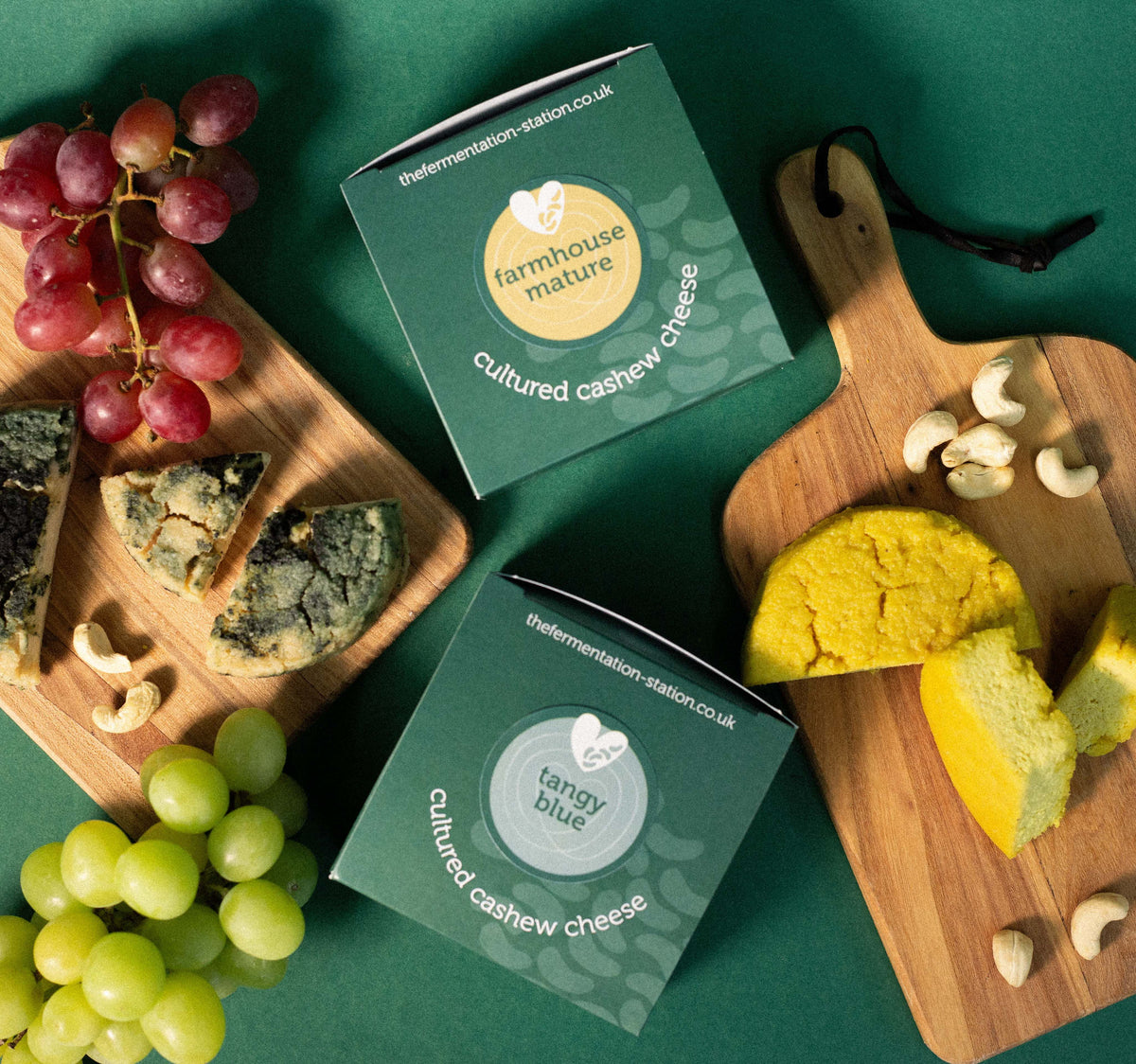 Strong Cheese Duo: Farmhouse Mature and Tangy Blue – The Fermentation ...